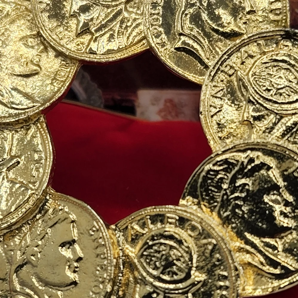 Jewelry | Napoleon Empereur Gold Tone Coin Brooch Unique | Poshmark